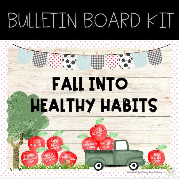 Wellness Bulletin Board Ideas - Etsy