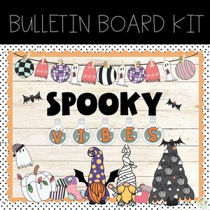 Halloween Bulletin Board Halloween Classroom Door Decor October ...