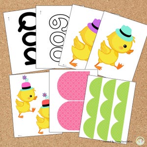 Ducks Spring Bulletin Board Kit Door Decor March & April Classroom ...