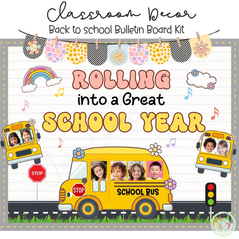 Welcome Back to School Bulletin Board - Etsy