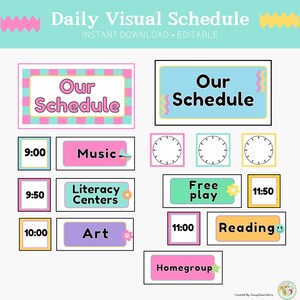 Groovy Garden Classroom Decor Bundle Pastel Classsroom Theme - Etsy