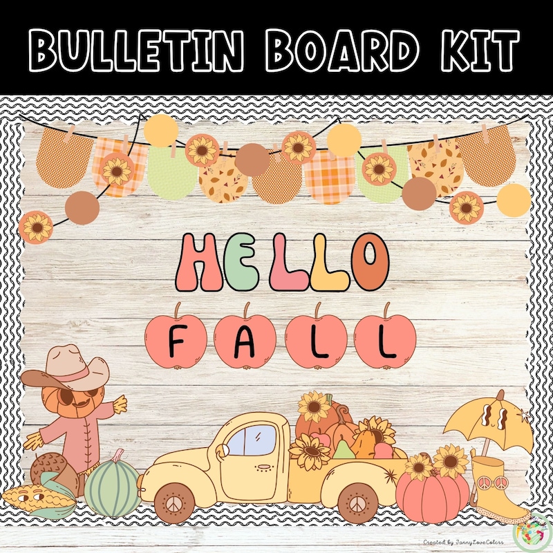 Fall Bulletin Board - Etsy