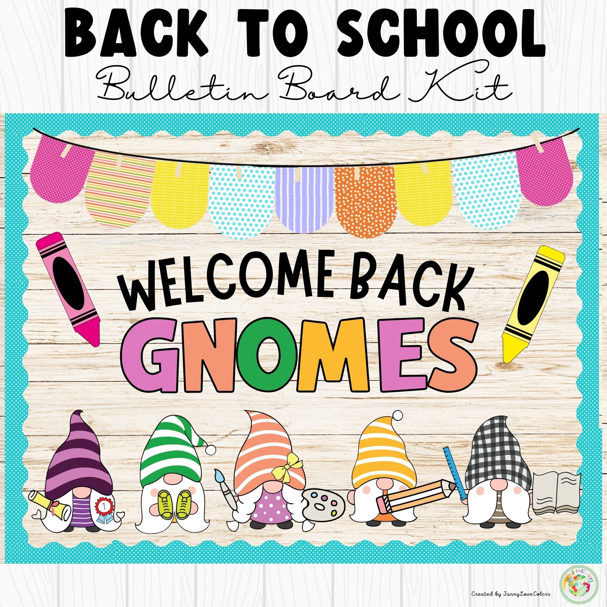 Welcome Back to School Bulletin Board Back to School Decor Gnome - Etsy