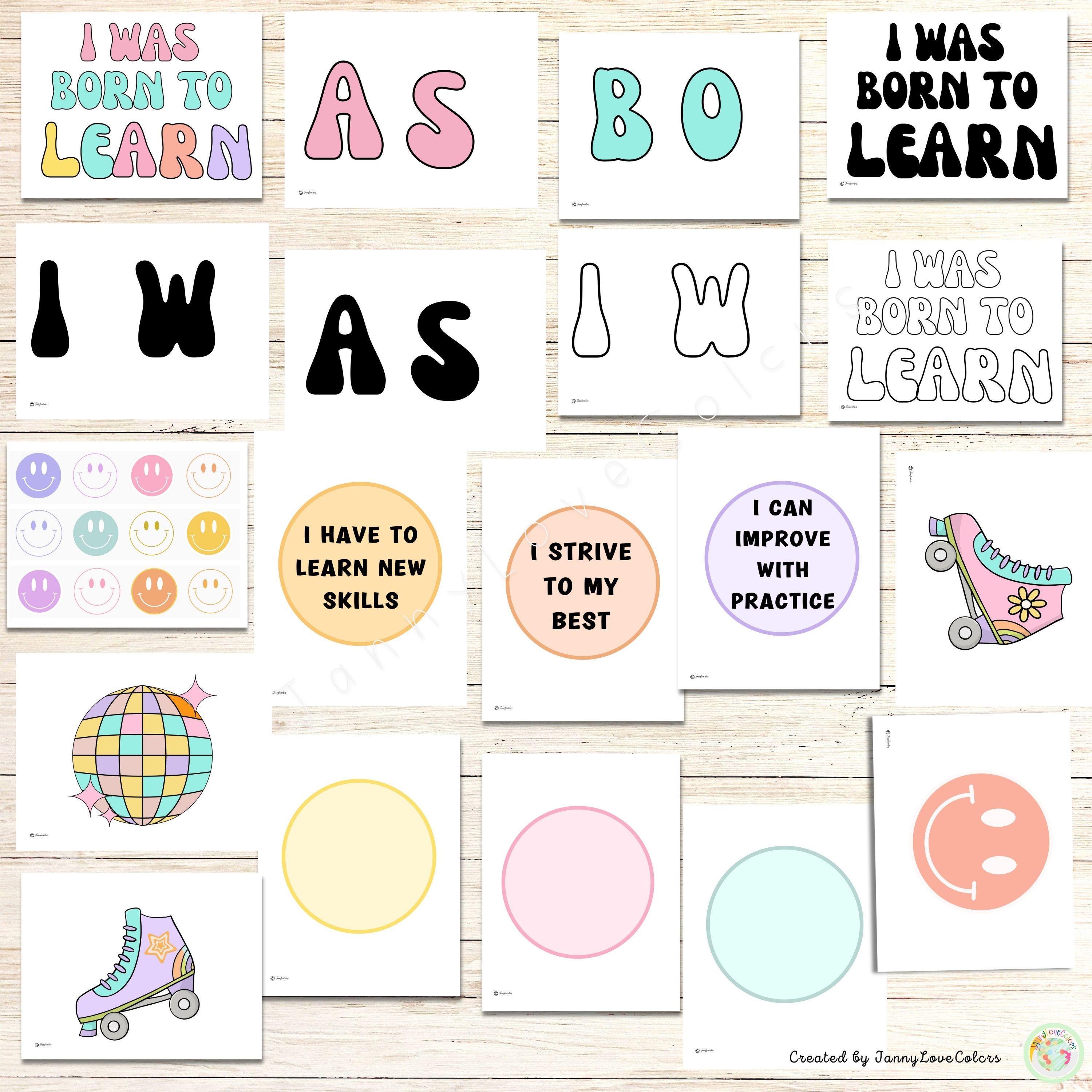 Motivational Quotes Bulletin Board Kit Growth Mindset Door Decor - Etsy