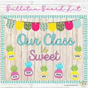 Classroom Decor Bundle, Door Decor, Back to School, Printable, Bright ...