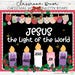 Advent Bulletin Board Set Christmas Bulletin Jesus Classroom Decor ...