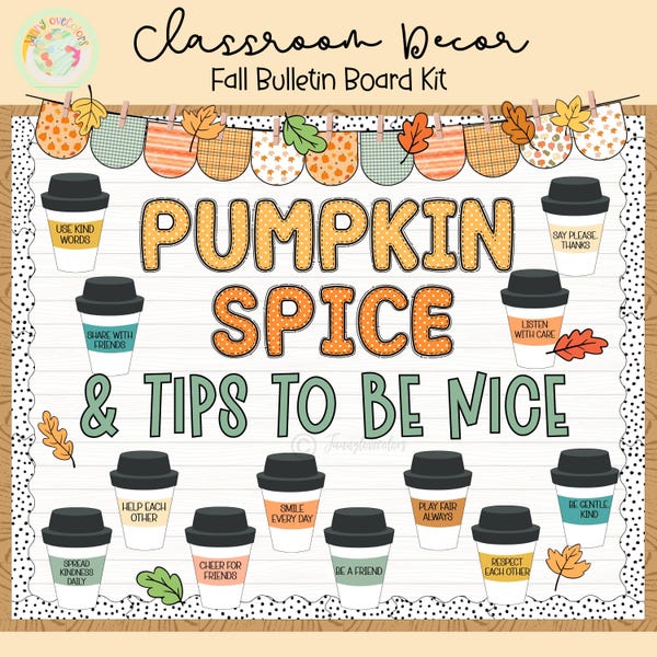 Pumpkin Bulletin Board - Etsy