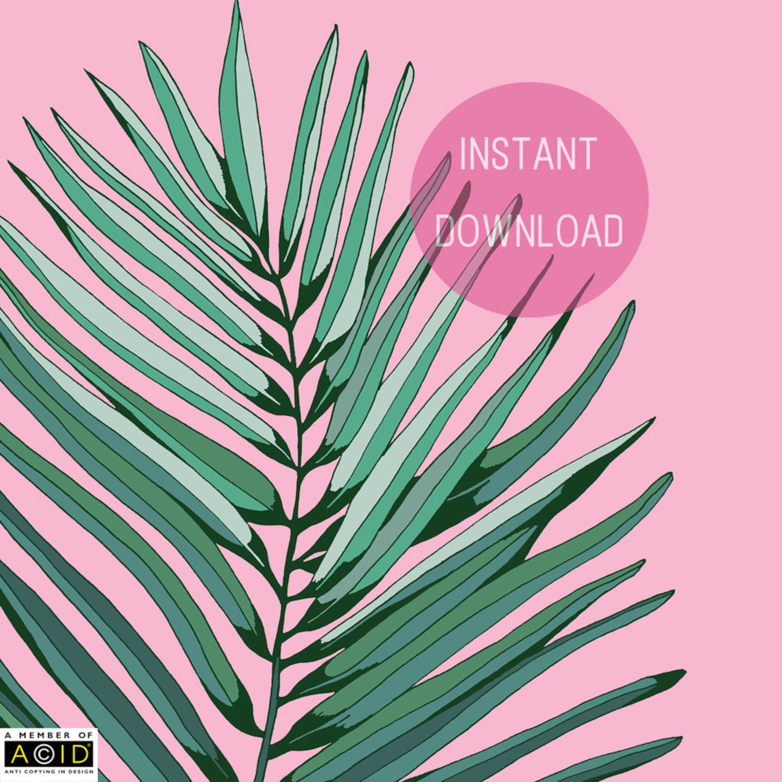 Palm Leaf Wall Art Palm Leaf Print Palm Print Art Palm - Etsy