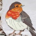 Robin Wall Decal, Robin Wall Sticker, Robin Wall Stickers, Robin Wall ...