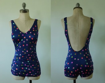 1980s Bathing Suit - Etsy