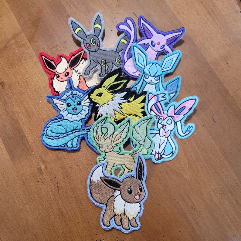 Elemental Evolution Magical Creature Patches - Etsy