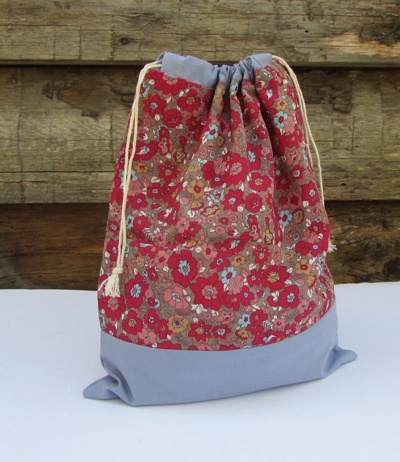 Garment bag cloth drawstring bag reversible storage bag | Etsy