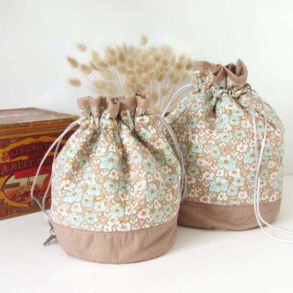 Round Drawstring Bag - Etsy