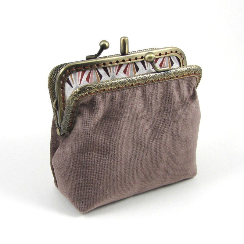 Double Coin Purse - Etsy