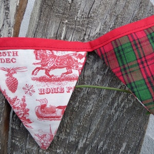 4 Foot Long Vintage Christmas Inspired Banner - Etsy