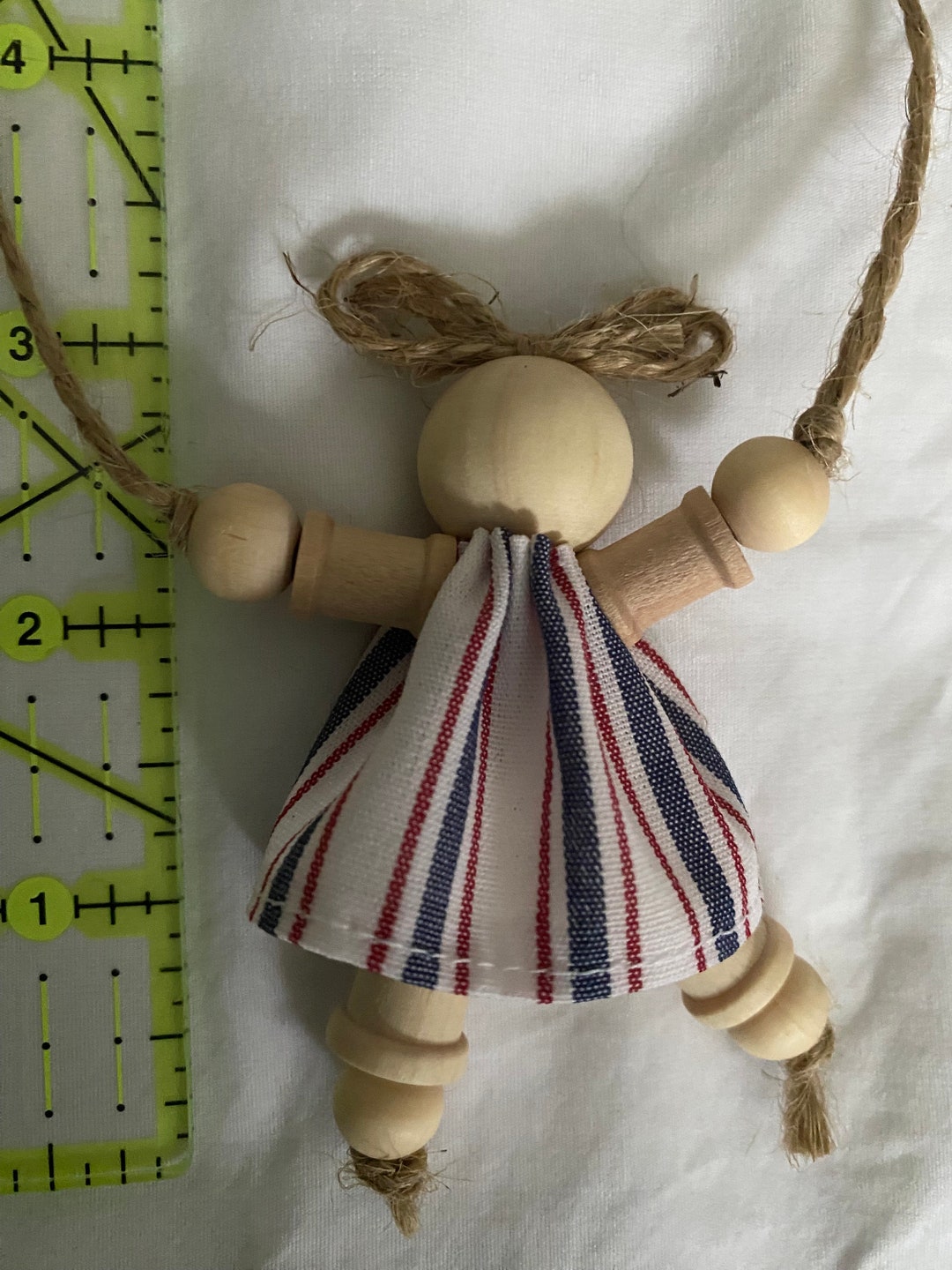 Handmade Spool Doll Necklace - Etsy