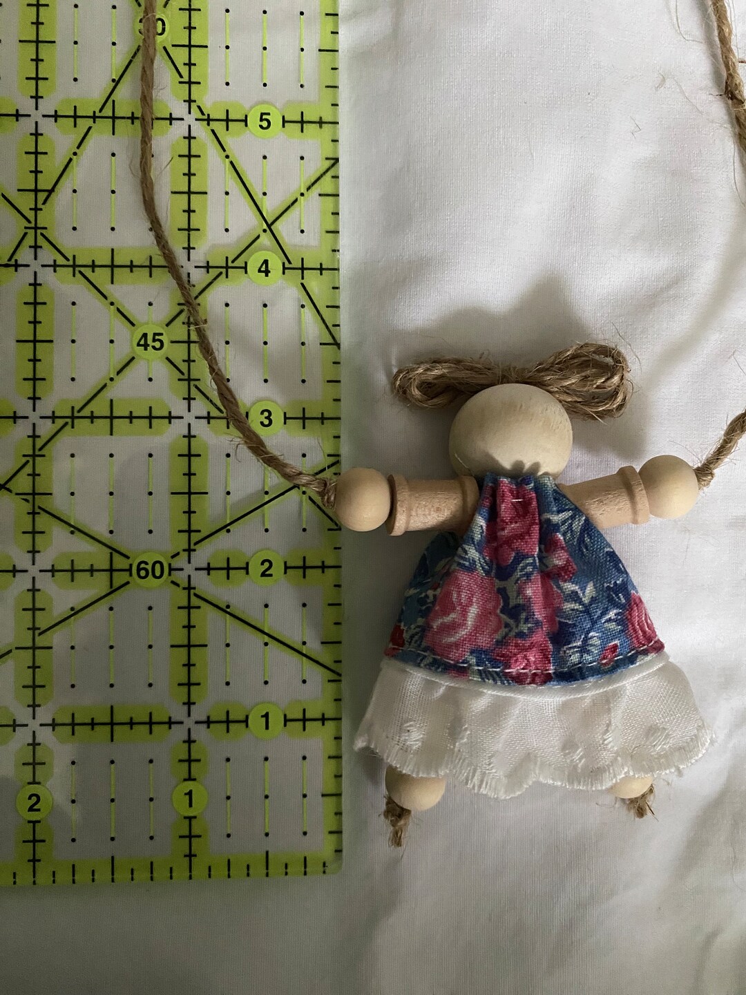 Handmade Spool Doll Necklace - Etsy