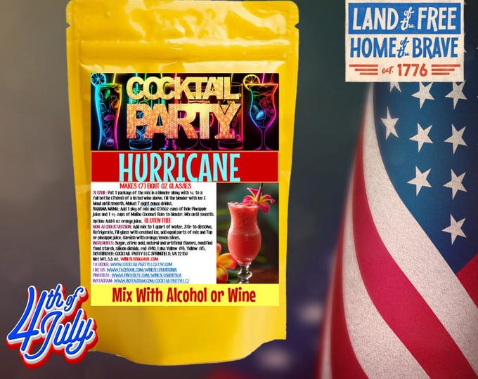 HURRICANE Wine Slush| Parties| Drinking Gift| Birthday Drinks| Drinks ...