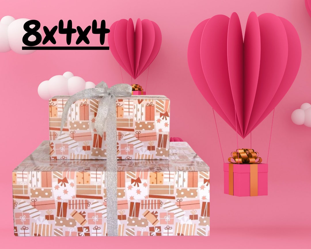 Gift Box 8X4X4 20 COUNT Corrugated Shipping Boxes Mailing Supplies ...