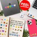 IPhone Emoji Sticker Pack 1750 Die Cut Emoji Stickers. From the iPhone ...