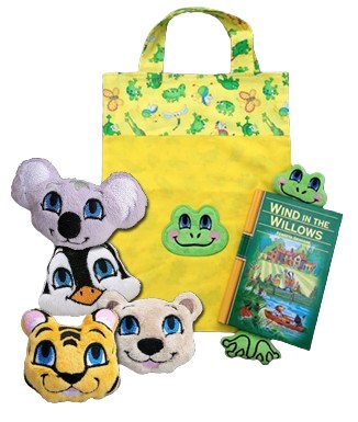 Plush Bookmark Designs: Protected Animals. Unique In-the-hoop Machine ...