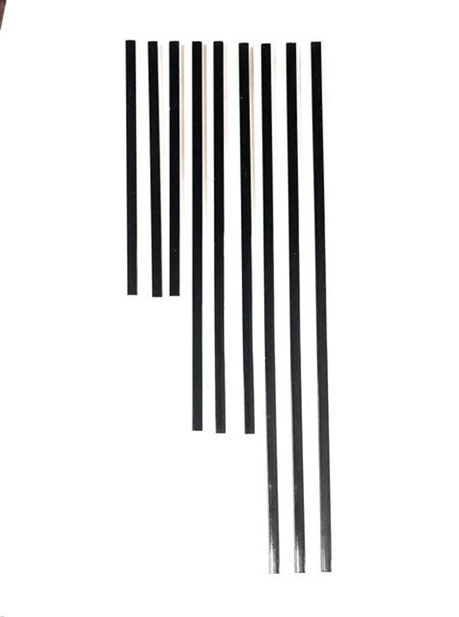 Flat Sticks - 30pcs Acrylic PLEXIGLASS Sticks, Long Flat, Transparent ...