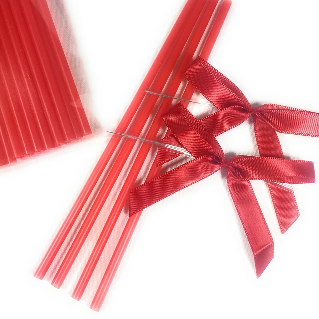 25pcs X (6 In. Red Lollipop Sticks) for Christmas Party - Etsy