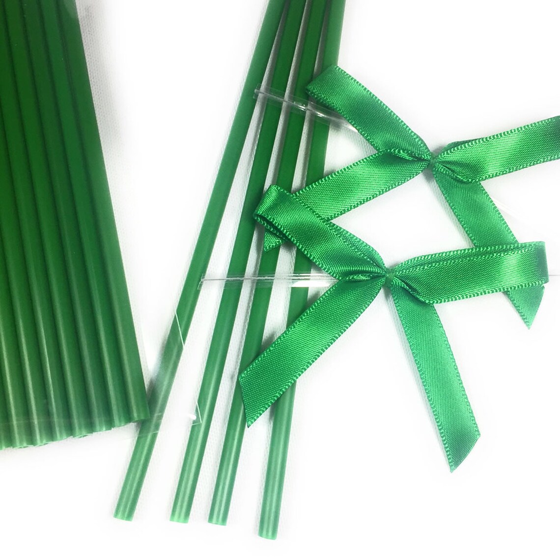 25pcs X (6 In. Green Lollipop Sticks) for Christmas Party - Etsy