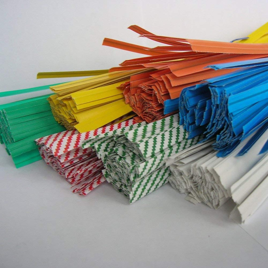 1000pcs Bright Colorful Plastic/paper Coated 4 X - Etsy UK