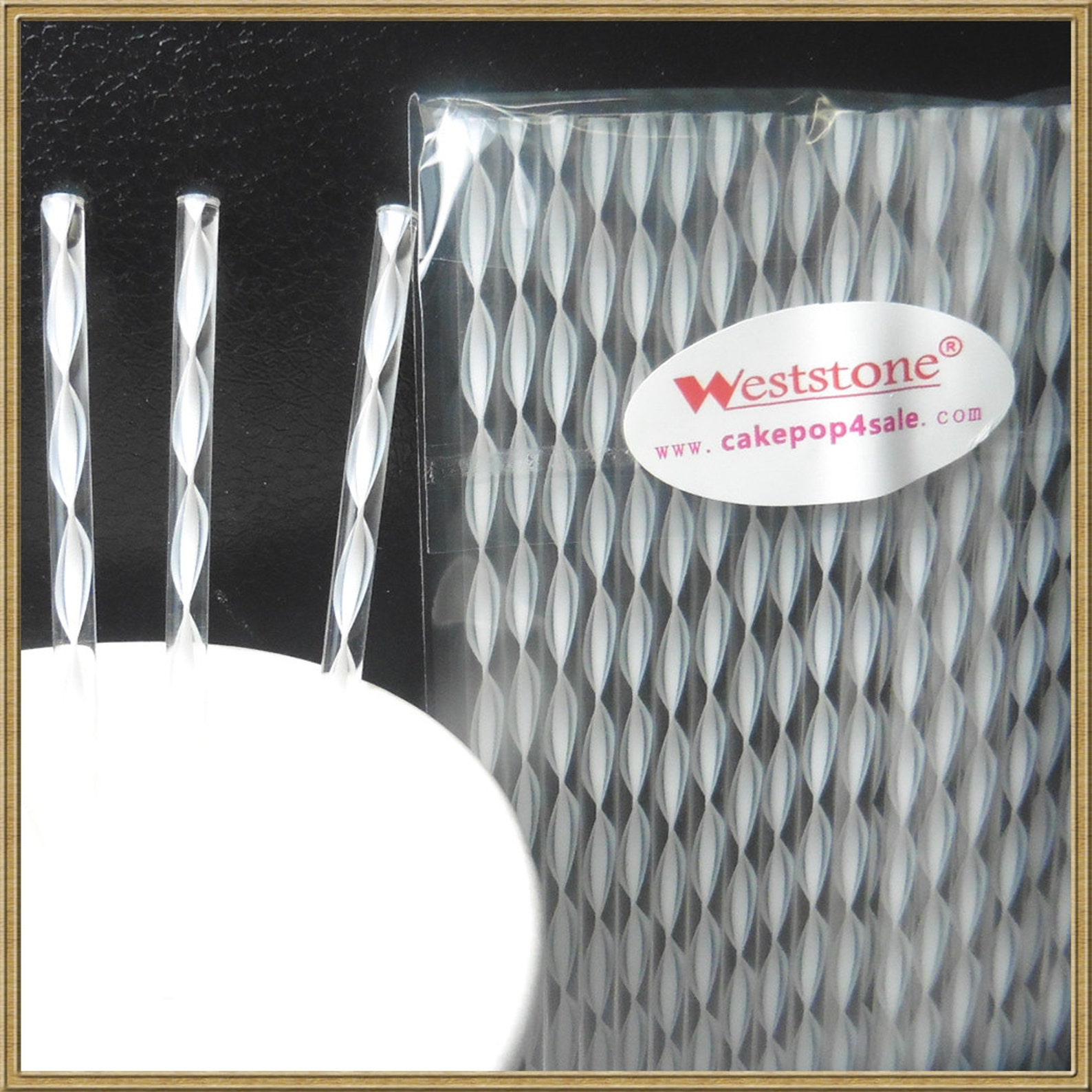 Weststone 50pcs Colorful Acrylic Swirl Sticks for Cake Pop - Etsy