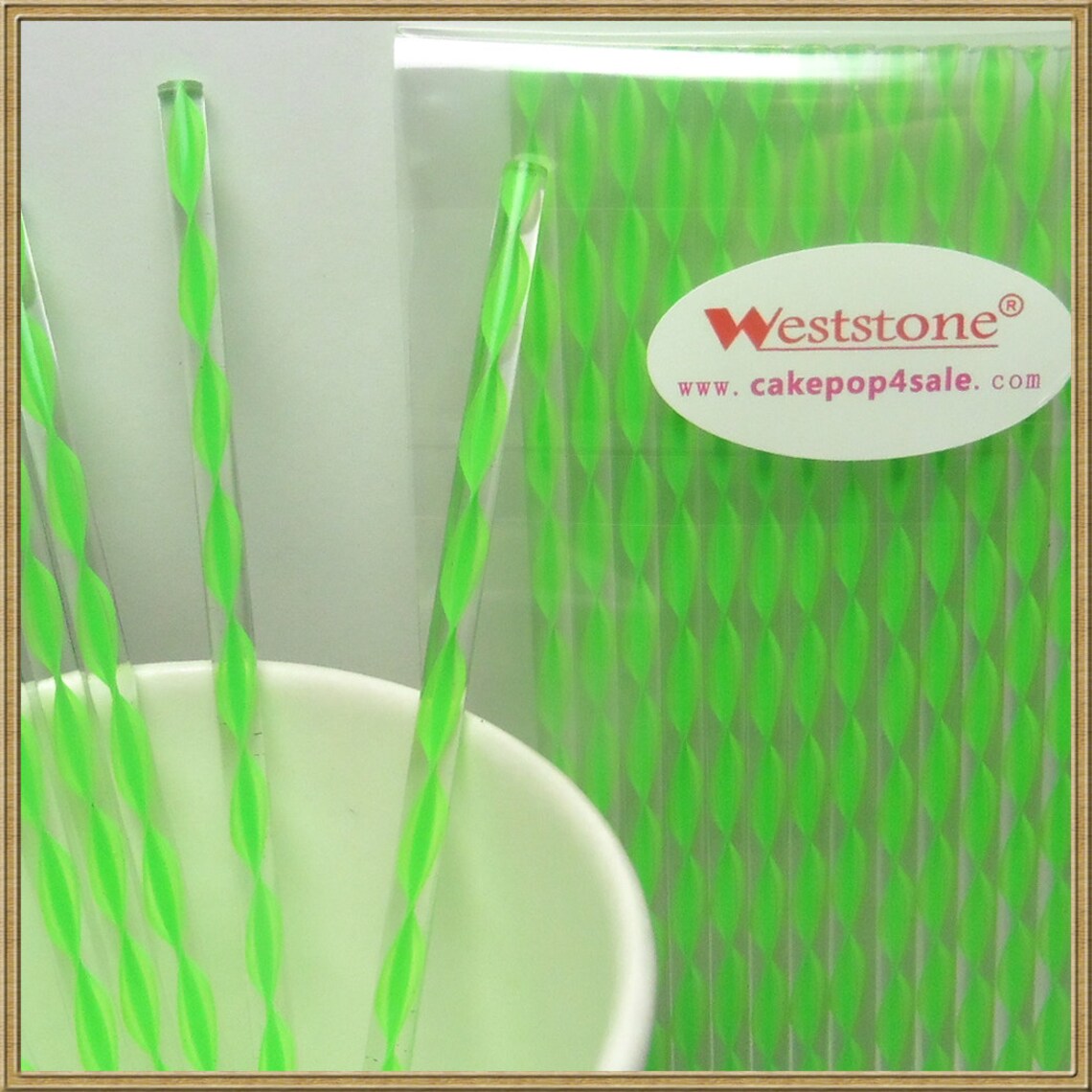 Weststone 50pcs Colorful Acrylic Swirl Sticks for Cake Pop - Etsy