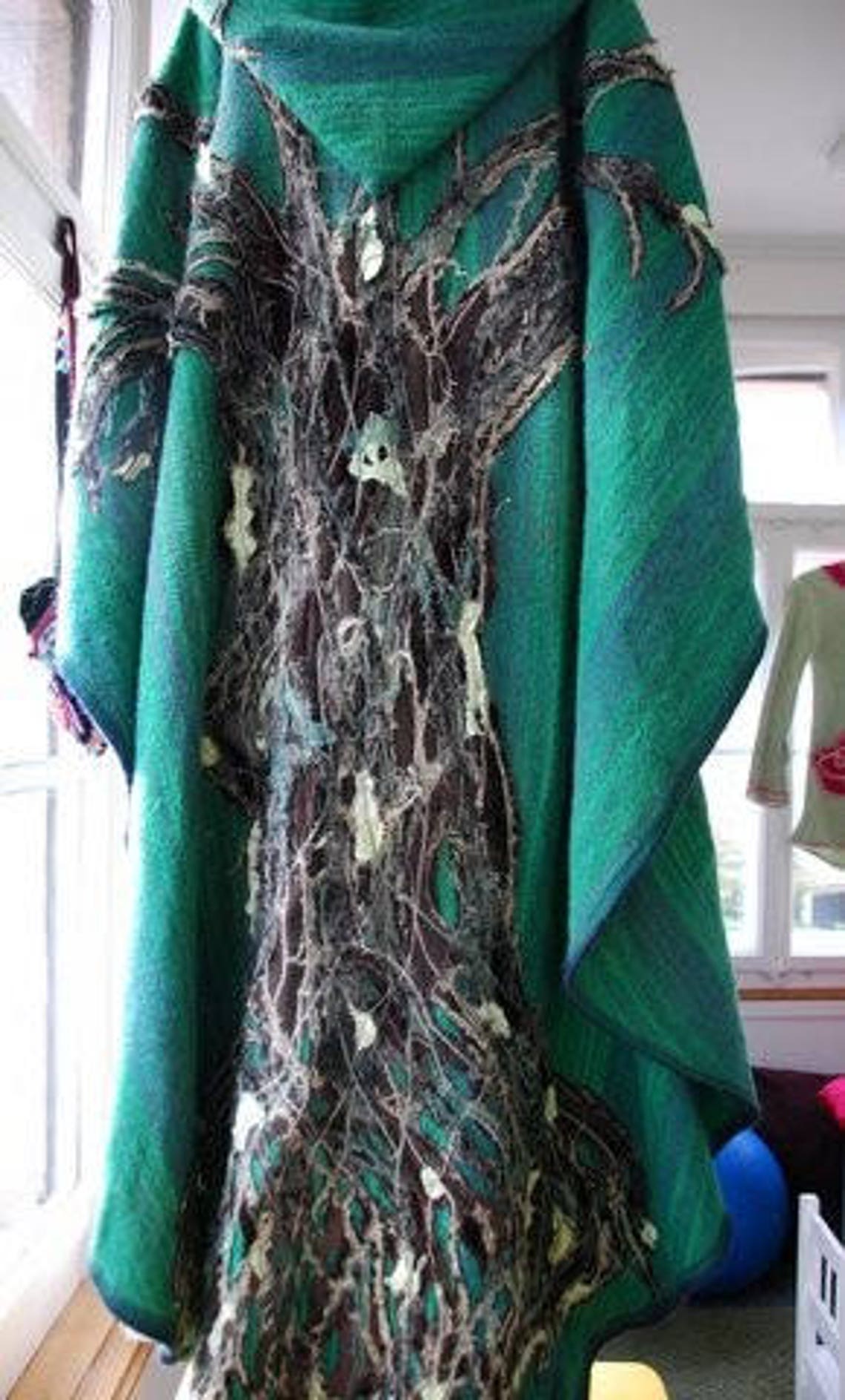 Queen of the Forest Cape Woodland Cape Elven Forest Cape - Etsy