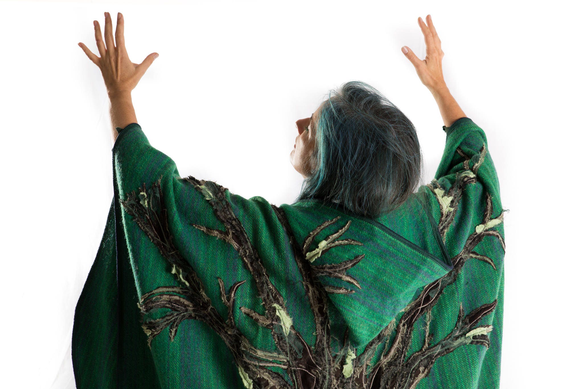 Queen of the Forest Cape, Woodland Cape, Elven Forest Cape, Cosplay ...