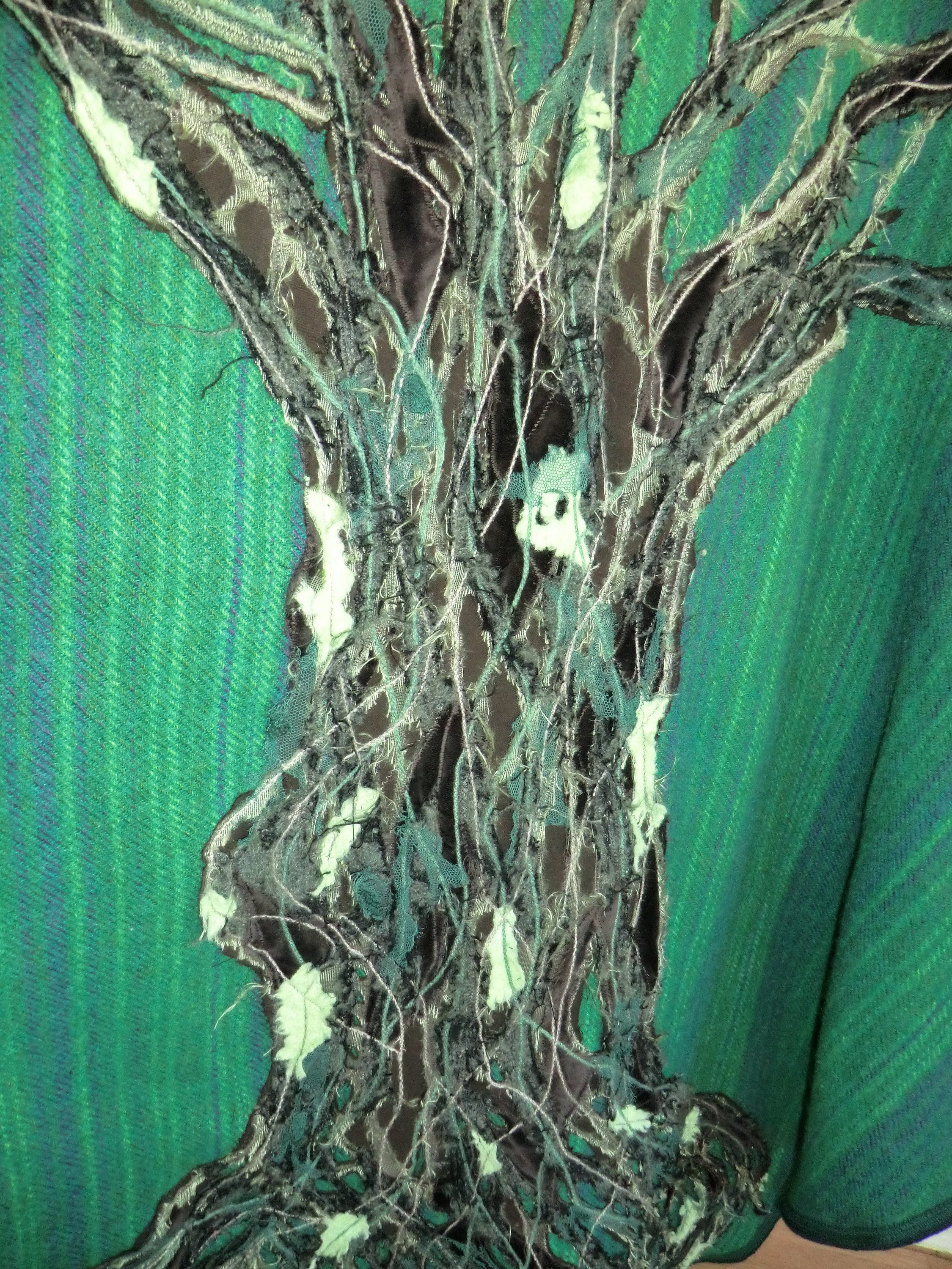 Queen of the Forest Cape, Woodland Cape, Elven Forest Cape, Cosplay ...