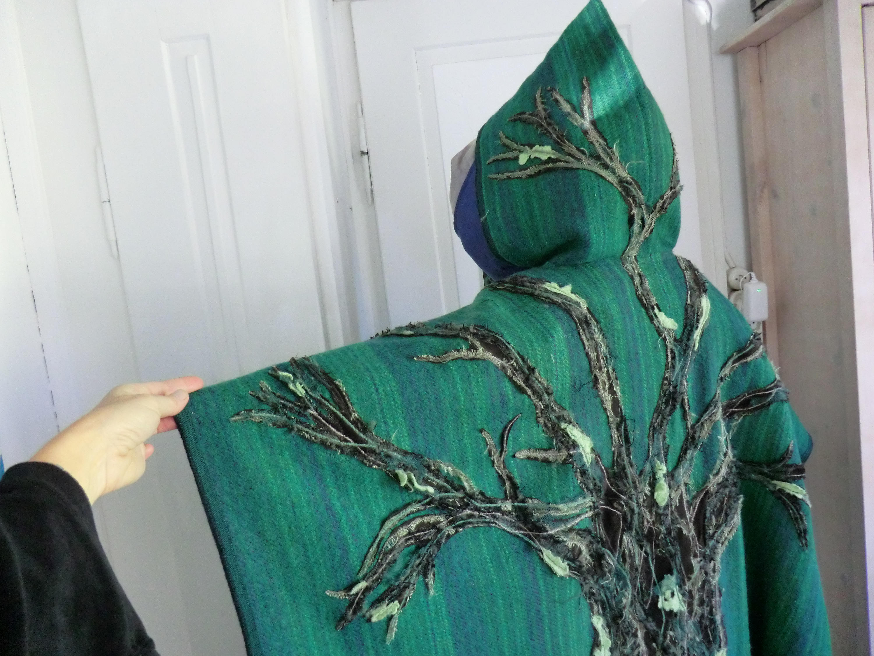 Queen of the Forest Cape Woodland Cape Elven Forest Cape - Etsy