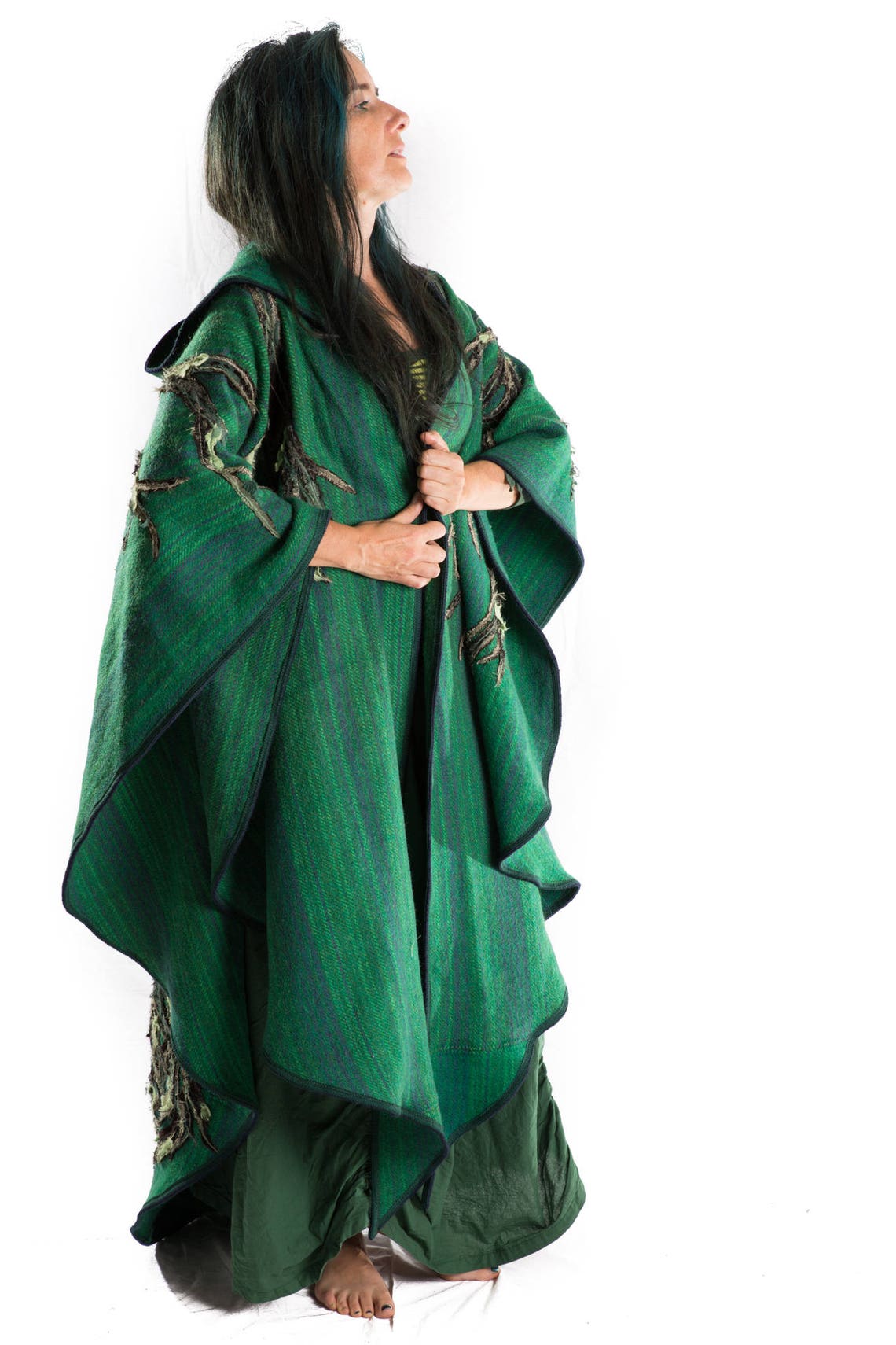 Queen of the Forest Cape Woodland Cape Elven Forest Cape - Etsy