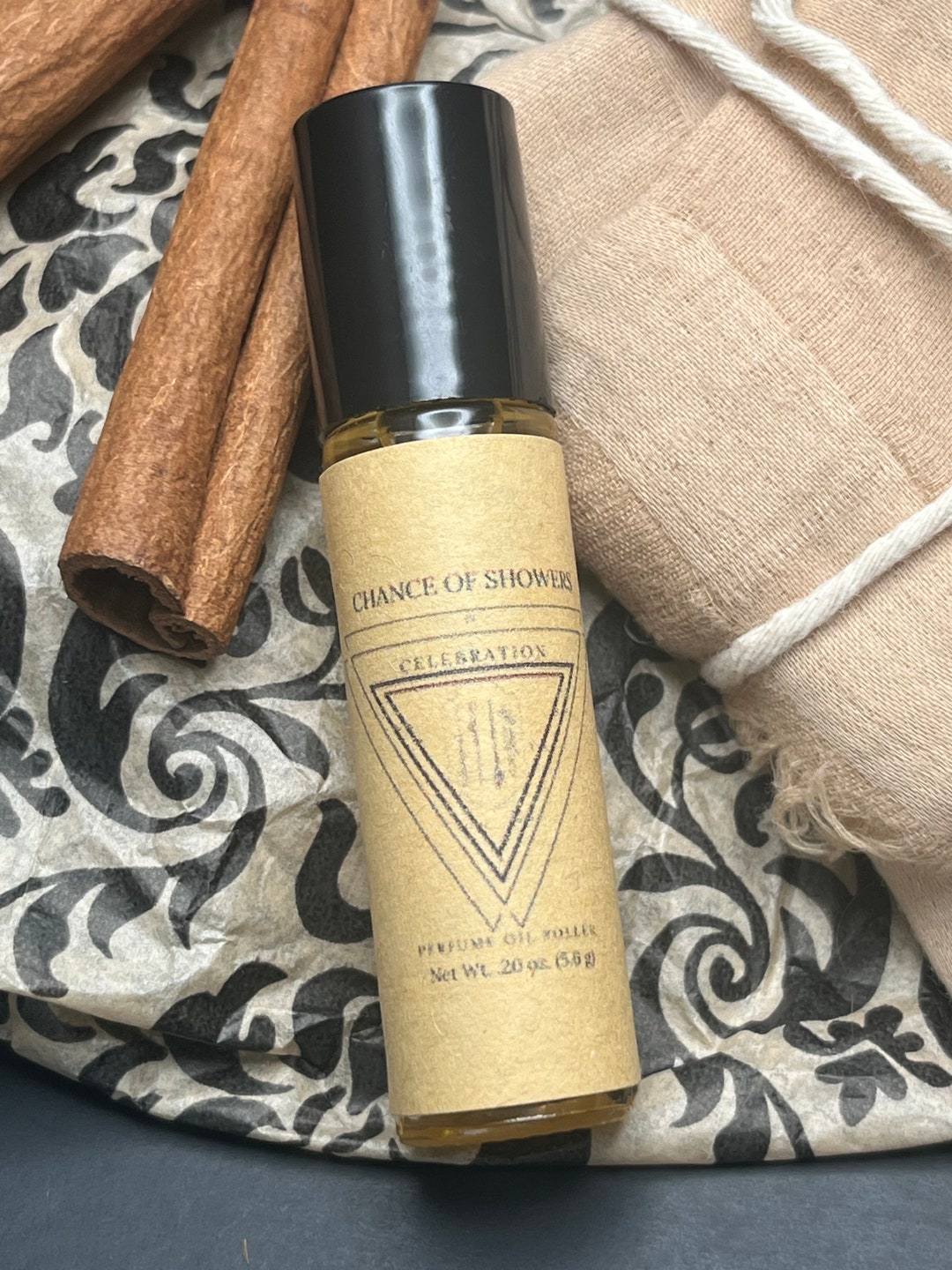 Four of Wands Tarot Champagne Scented Perfume Oil Roller Fragrance ...