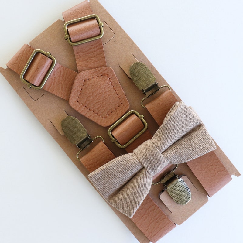 Bow Tie Suspenders - Etsy