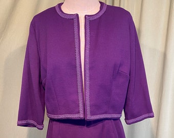 60s Boxy Skirt Suit - Etsy