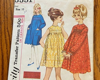 Original Vintage 1968 Simplicity Culottes Romper Pattern 7660 Size 9 ...