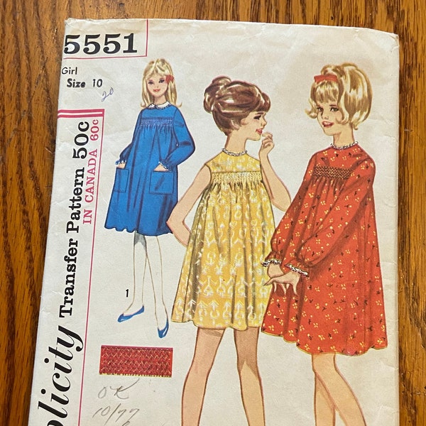 Smock Pattern - Etsy