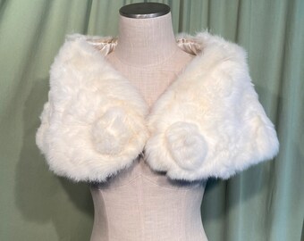 Rabbit Fur Stole | Etsy