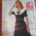 Original Vintage 1993 Butterick Misses Midi Dress Pattern 6624 Sizes 6 ...