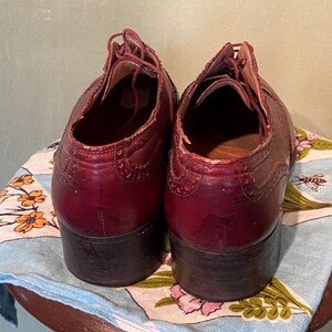 Well Loved Original Vintage Mid Century Oxblood Red Wing Tip - Etsy