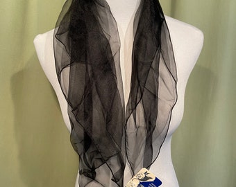 Sheer Neck Scarf - Etsy