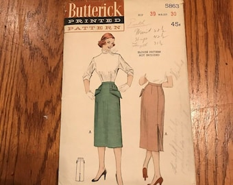 Butterick 5969 Misses' Steampunk Costume Corset Skirt - Etsy