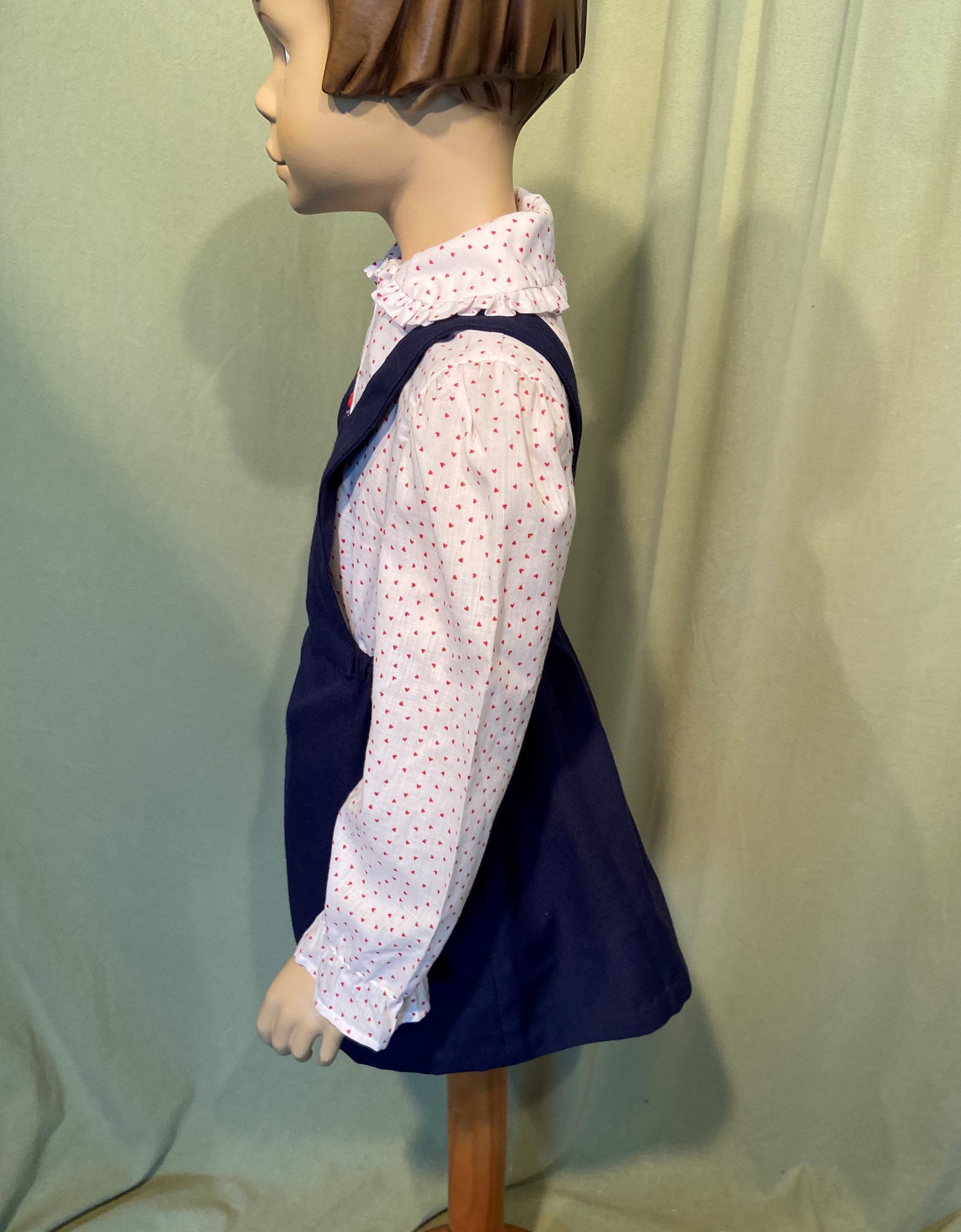 Sweet Original Vintage 60s 70s Little Girl's Pinafore - Etsy