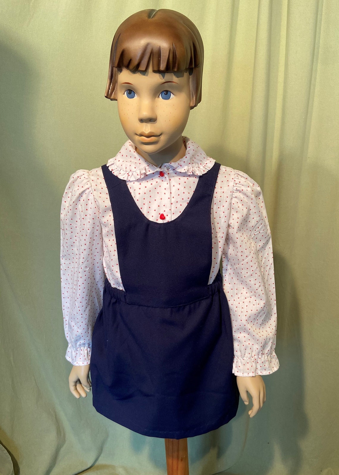 Sweet Original Vintage 60s 70s Little Girl's Pinafore - Etsy