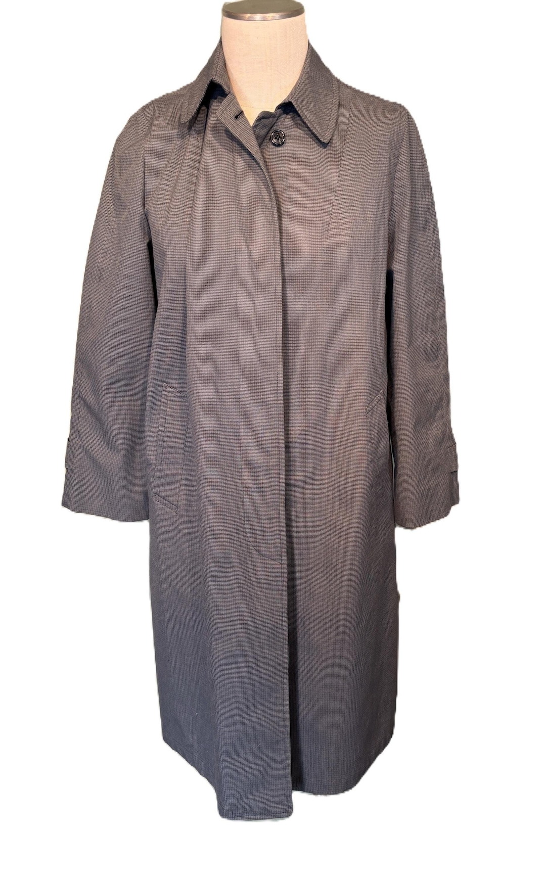 Classic Original Vintage Mid-century London Fog Raincoat Overcoat Coat ...