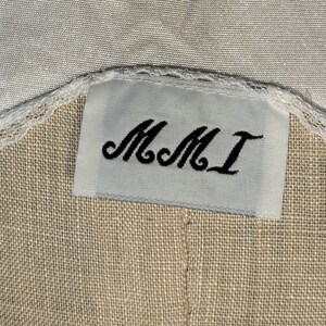 Sweet Original Vintage MMI White Nylon Chemise Knee Length Sleeveless ...